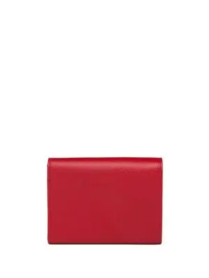 Prada Logo-plaque Square Wallet