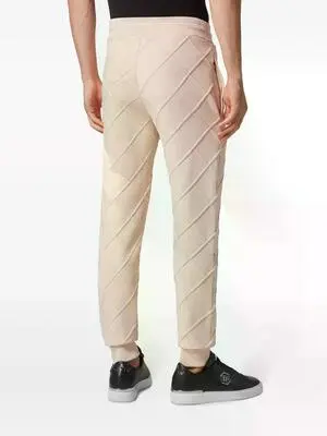 Philipp Plein Logo-appliqué Quilted Track Pants