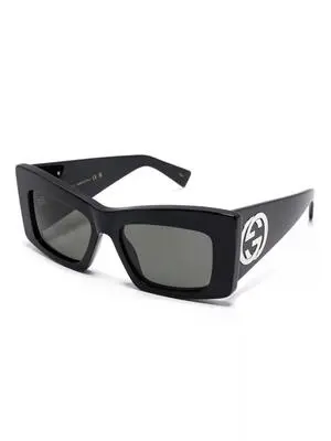 Gucci Square Frame Sunglasses - Black