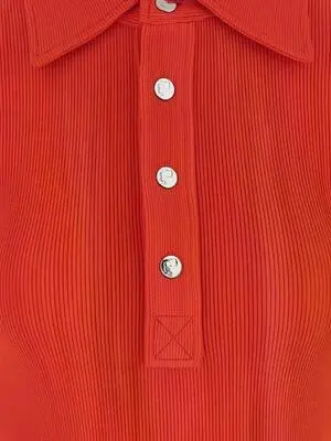 Tory Burch Knitted Polo Top
