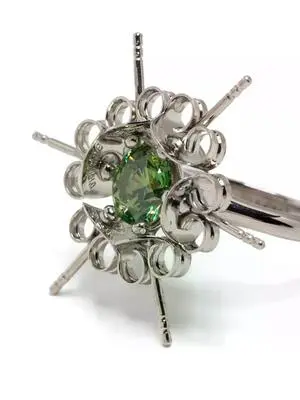 D'HEYGERE Solitaire Pompadour Ring