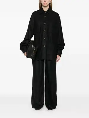 LE SULLY STUDIO Pinstriped Overshirt