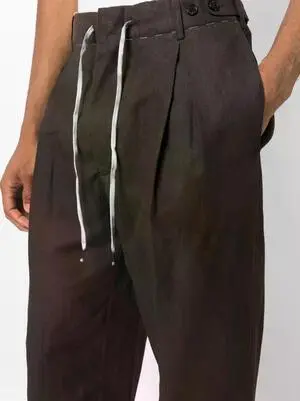 MAISON MARGIELA Drawstring Straight-leg Trousers