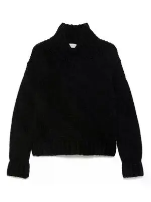 Moncler Chunky Knit Roll Neck Sweater