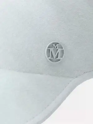 MAISON MICHEL Tiger Appliqué Logo Baseball Cap