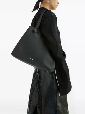 JIL SANDER Knot-embellished Tote Bag - Black