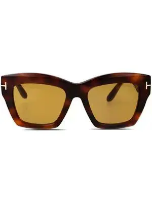 TOM FORD Square-frame Sunglasses - Brown