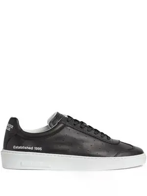Dsquared2 Leather Sneakers - Black
