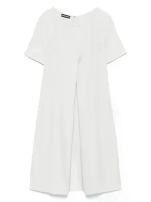 Emporio Armani Crew-neck Mini Dress