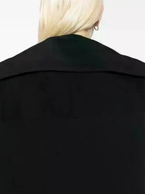 Yohji Yamamoto V-neck Sleeveless Dress