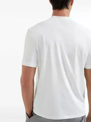 Brunello Cucinelli Logo Patch T-shirt