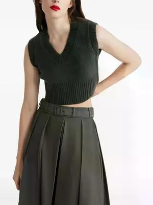 PATOU Cropped Vest