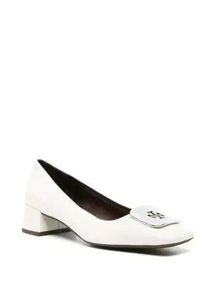 Tory Burch Georgia 35mm Leather Pumps - Neutrals