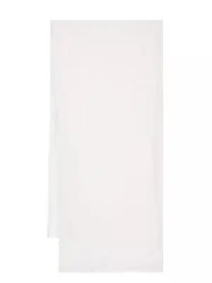 N.peal Frayed Pashmina Shawl - Neutrals