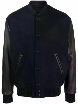 GOLDEN GOOSE Panelled Varsity Bomber Jacket