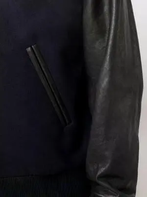 GOLDEN GOOSE Panelled Varsity Bomber Jacket