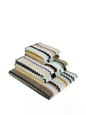 Missoni Zigzag-pattern Bath Towels