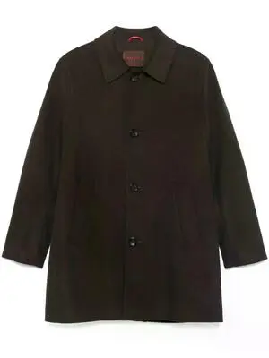 PALTO' Alfredo Wool-blend Coat - Green