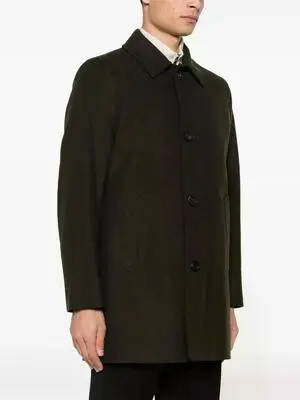 PALTO' Alfredo Wool-blend Coat - Green