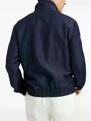 Brunello Cucinelli Spread-collar Bomber Jacket