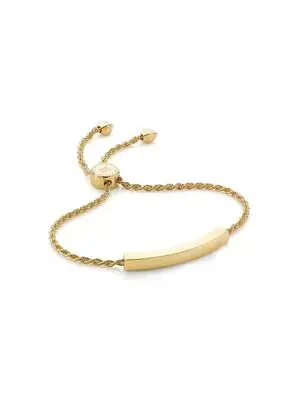 Monica Vinader Linear Chain Bracelet - Gold