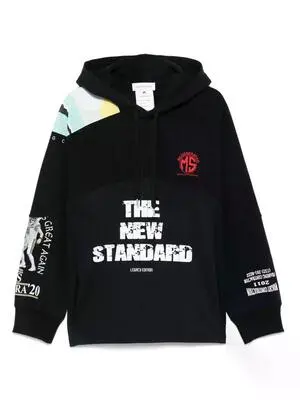 MARINE SERRE Regenerated Hoodie With Paneled Construction