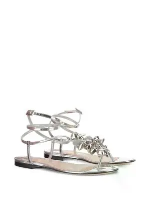 Mach & Mach Crystal-embellished Sandals