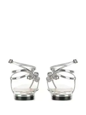 Mach & Mach Crystal-embellished Sandals