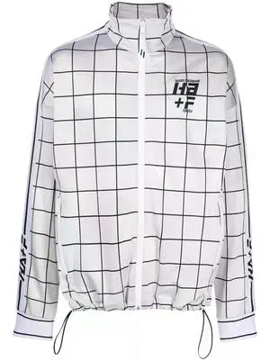 HAIDER ACKERMANN Logo-print Checked Jacket