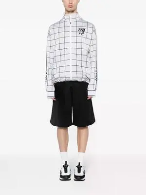 HAIDER ACKERMANN Logo-print Checked Jacket