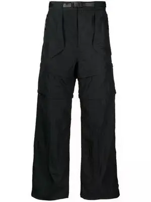 SPOONYARD Straight-leg Detachable Trousers - Black