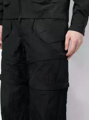 SPOONYARD Straight-leg Detachable Trousers - Black