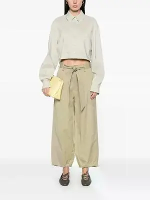 ALYSI Belted Trousers