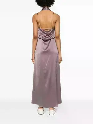 ALYSI Satin Maxi Dress