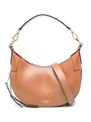 LANCEL Zip-up Crossbody Bag - Brown
