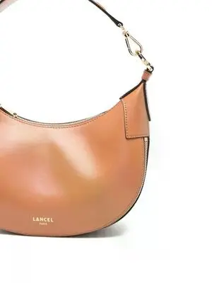 LANCEL Zip-up Crossbody Bag - Brown