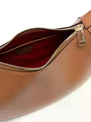 LANCEL Zip-up Crossbody Bag - Brown