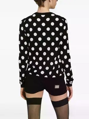 Dolce & Gabbana Polka-dot Pattern Jumper