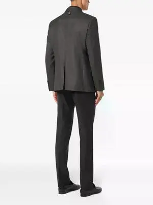 BILLIONAIRE Single-breasted Blazer - Black
