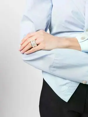 UNCOMMON MATTERS Breve Double-band Ring