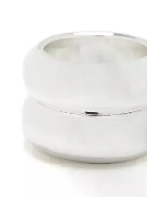 UNCOMMON MATTERS Breve Double-band Ring