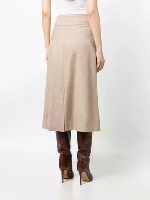 REJINA PYO Boone Wool-blend Midi Skirt