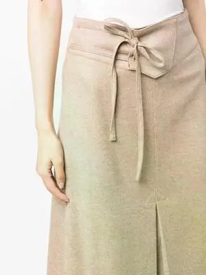 REJINA PYO Boone Wool-blend Midi Skirt