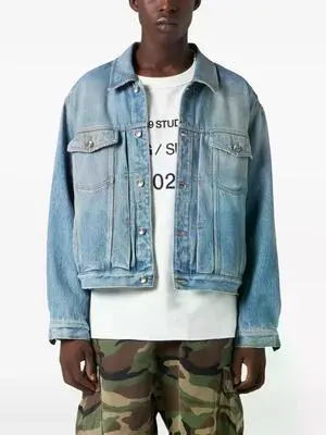 1989 STUDIO Logo-embossed Denim Jacket