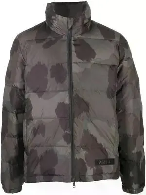 Aspesi Camouflage-print Padded Jacket