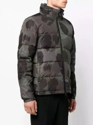 Aspesi Camouflage-print Padded Jacket