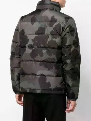 Aspesi Camouflage-print Padded Jacket