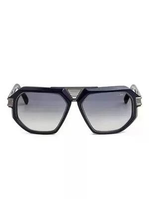 Cazal Hexagonal-frame Sunglasses - Black