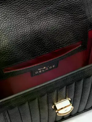 DELAGE Mini Ginette Shoulder Bag - Black
