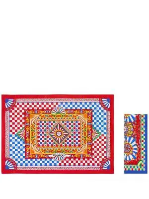 Dolce & Gabbana Placemat-napkin Set